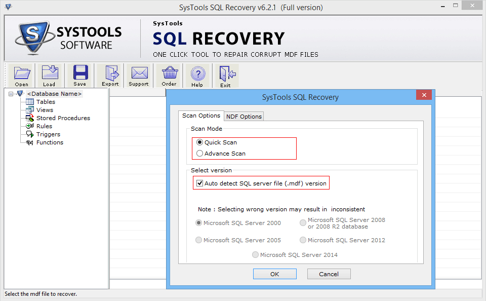 SQL Data Recovery Tool to Recover Corrupt MDF File